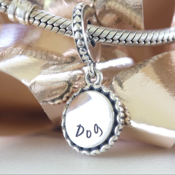 Pandora | Other | Pandora Dog Stick Figure Dangle Charm Eng79286 | Poshmark